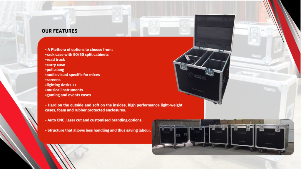 flight case - Red Pepper Events - Event Management in Qatar | Corporate ...